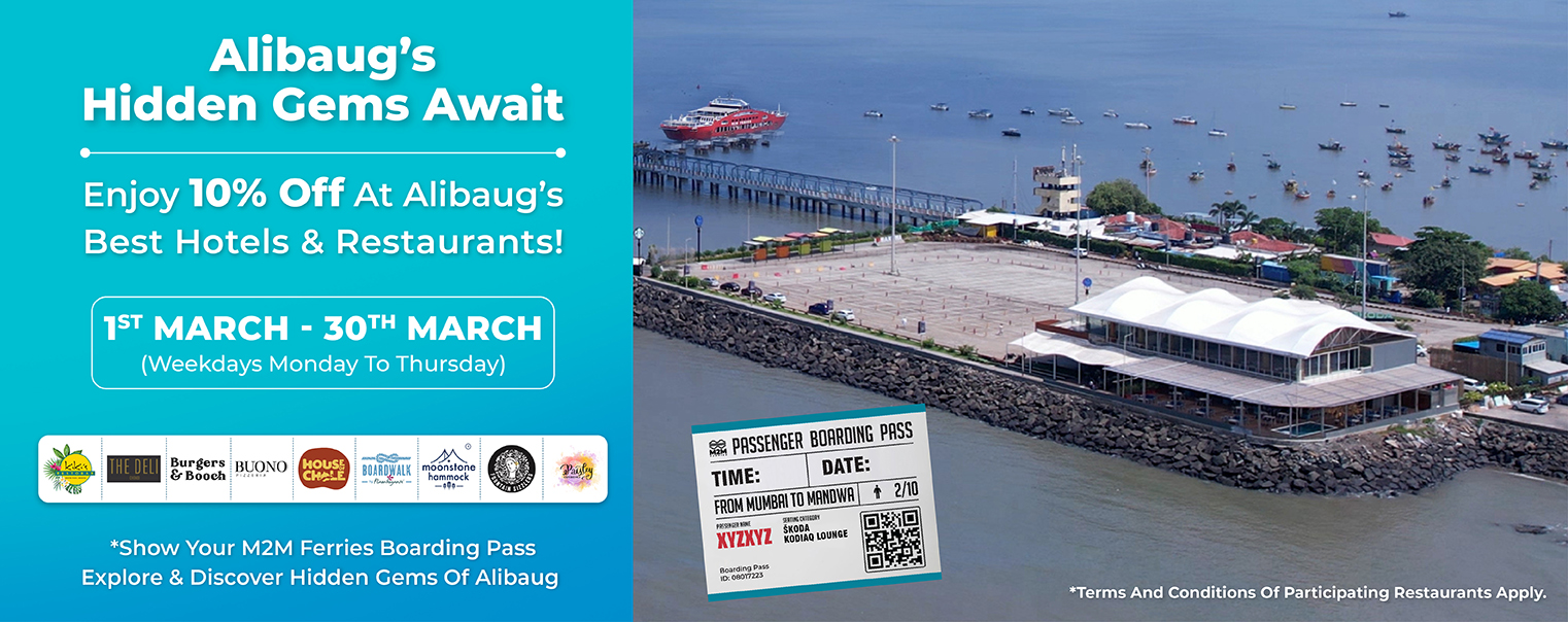 M2M ferry service in Alibaug, Mumbai | RORO | Speed Boat | Charter ...