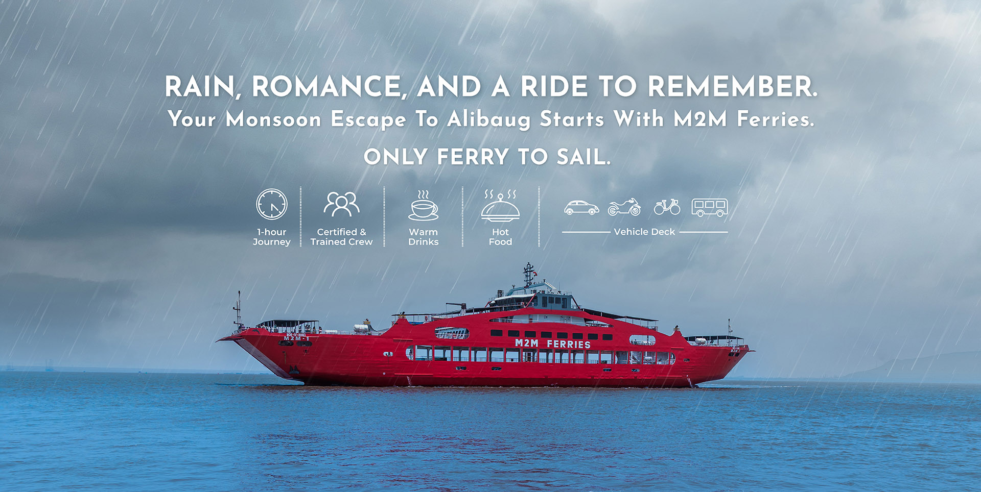 M2M ferry service in Alibaug, Mumbai | RORO | Speed Boat | Charter ...