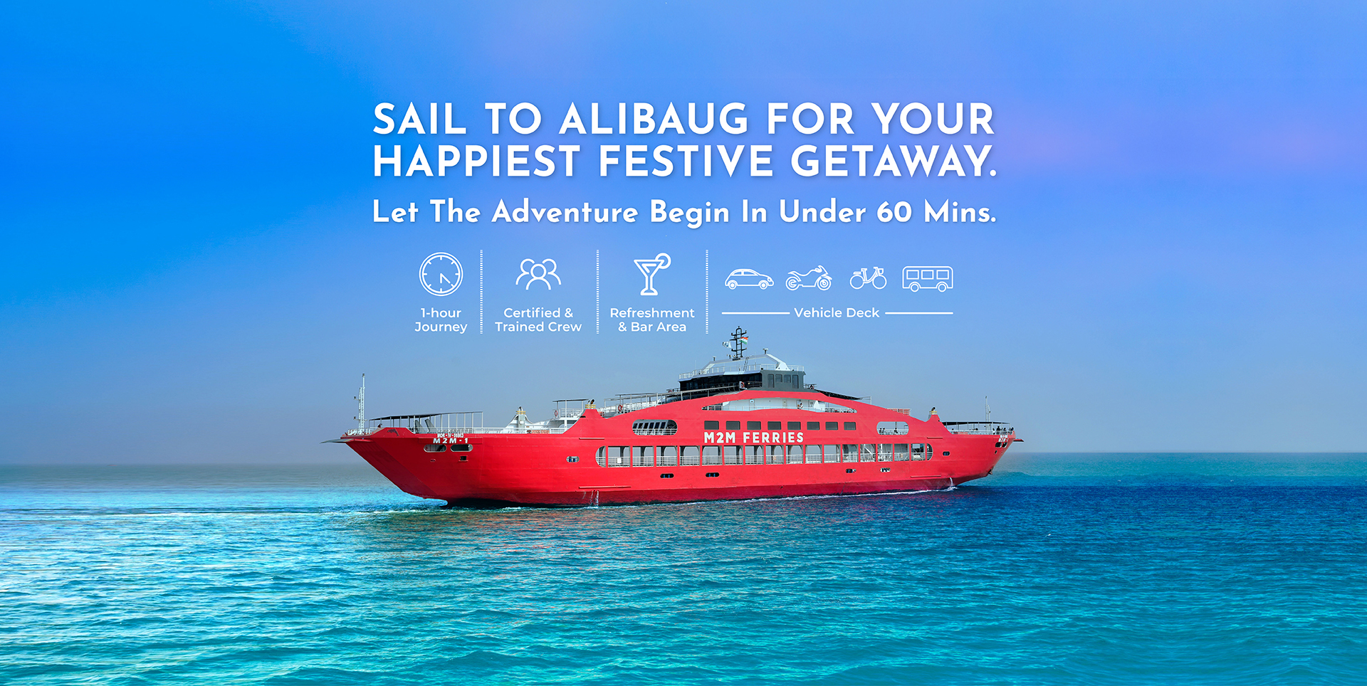 M2M ferry service in Alibaug, Mumbai | RORO | Speed Boat | Charter ...